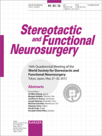 Posters Sessions | Stereotactic and Functional Neurosurgery | Karger ...