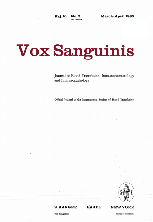 The Frequency of the Lutheran Blood Group Antigens,as Defined by Anti ...