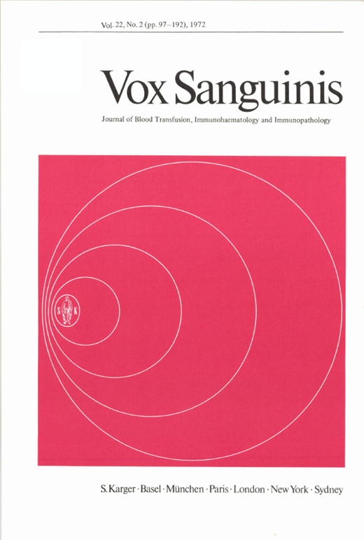 Droplet-Frozen Sensitized Red Cells for Gm Typing | Vox Sanguinis ...