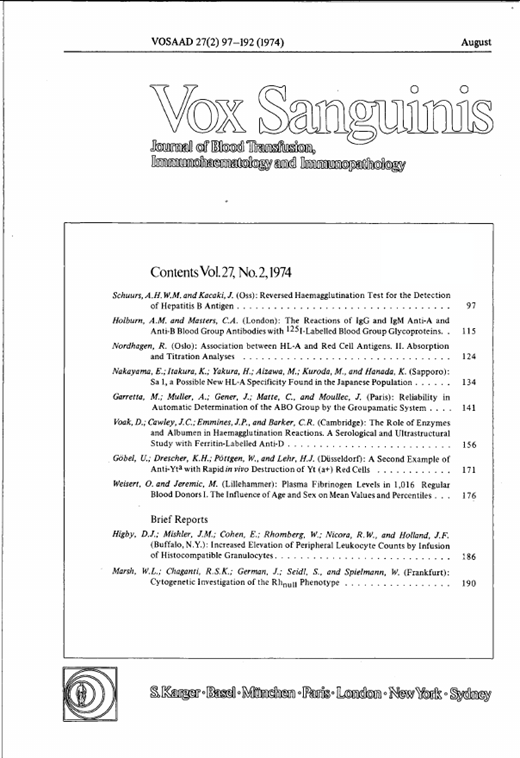 Increased Elevation of Peripheral Leukocyte Counts by Infusion of ...