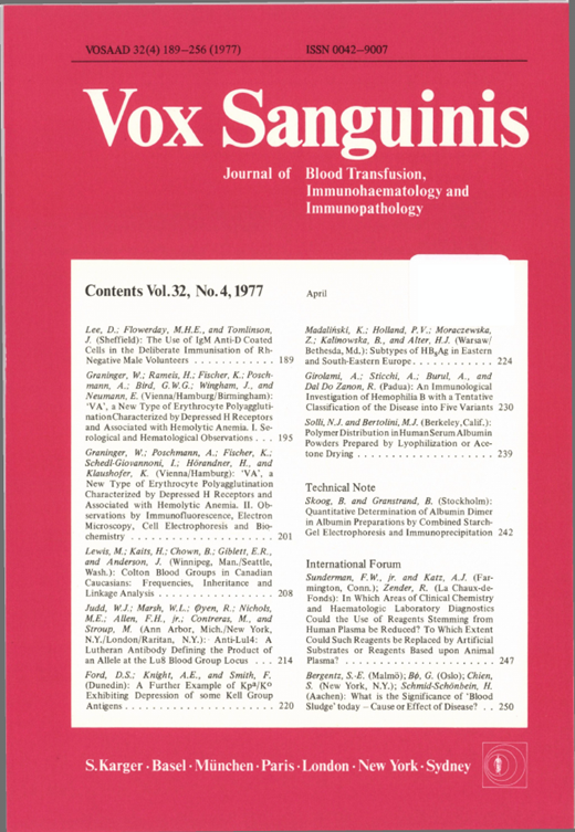 Subtypes of HBsAg in Eastern and South-Eastern Europe | Vox Sanguinis ...