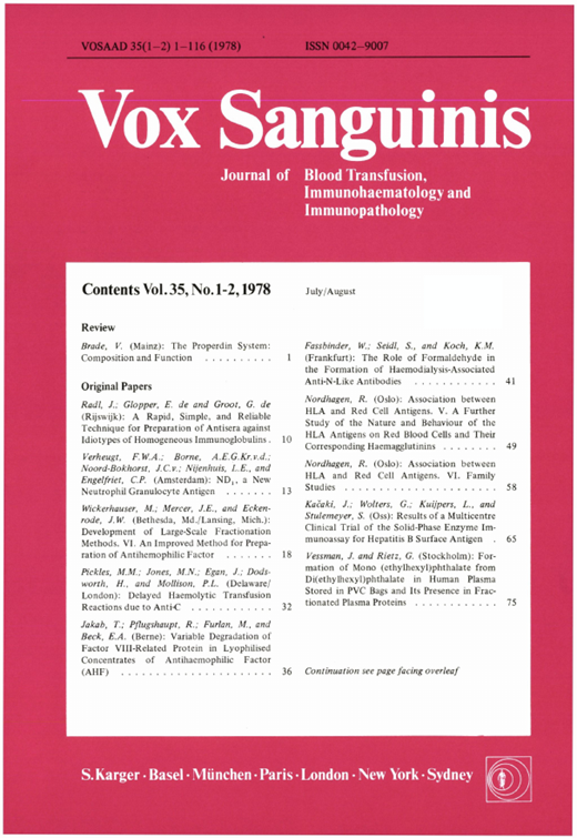 Thrombogenicity of Factor IX Concentrates:in vitro and in vivo (Rabbit ...