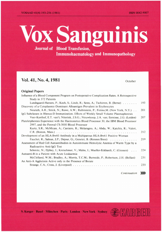 Differential Coating of Human Red Blood Cells with C4 or C3 in a Low ...