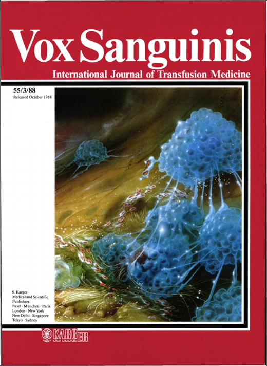 The Effect of 2 Molar Urea on Jk (a-b-) Red Cells | Vox Sanguinis ...
