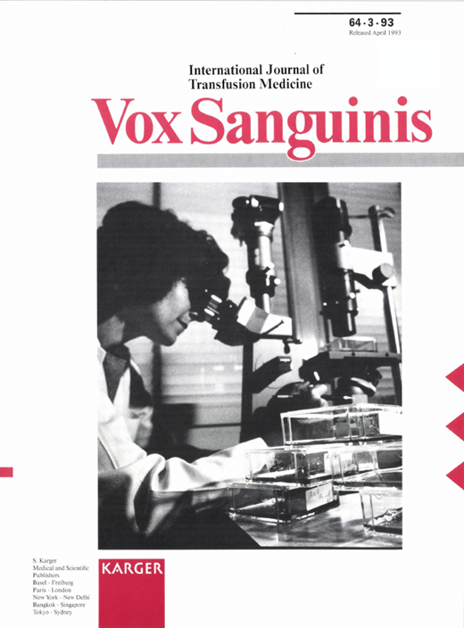 Hepatitis C Virus Confirmation in Blood Donor Screening | Vox Sanguinis ...