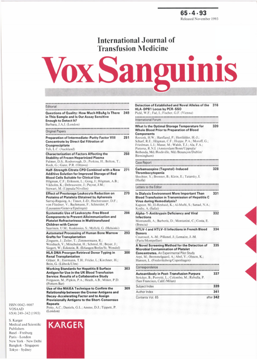 Detection of Established and Novel Alleles of the HLA-DPB1 Locus by PCR ...