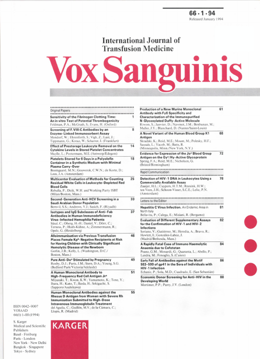 Human Monoclonal Antibodies against the Rhesus D Antigen from Women ...